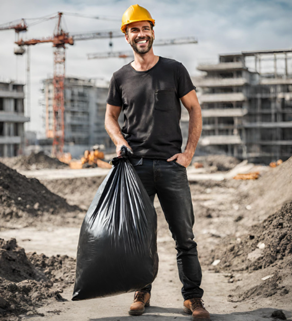 35 Gallon 3 Mil Black Contractor Bag | Central Poly