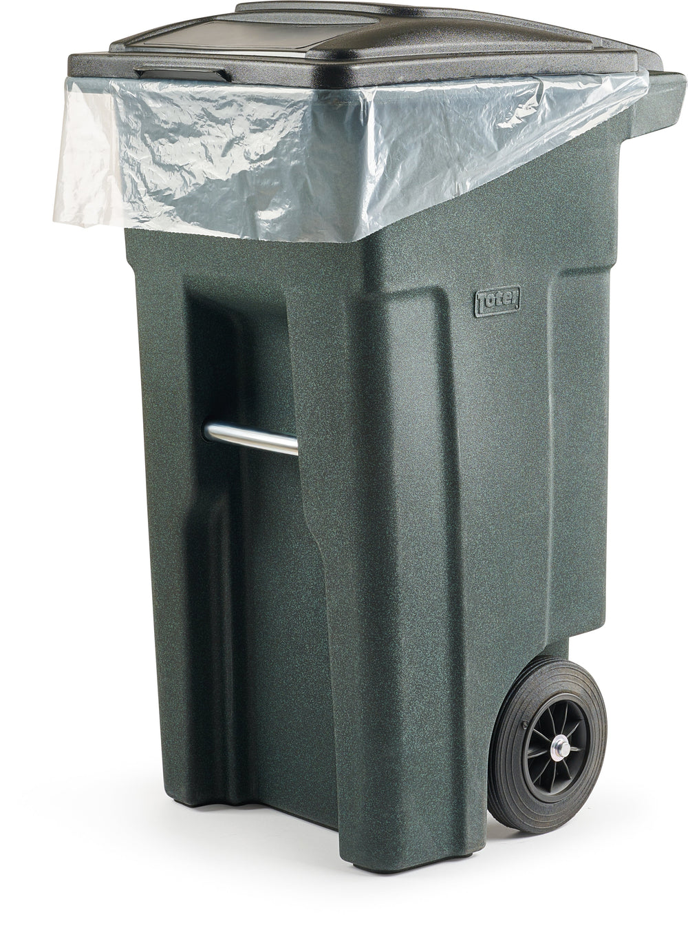 50-55 Gallon 1.9 Mil Clear Trash Bag | Central Poly